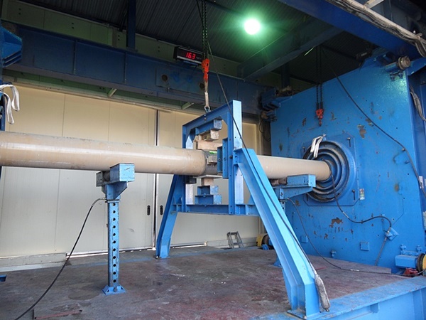 Installation Examples - test on GRP pipe